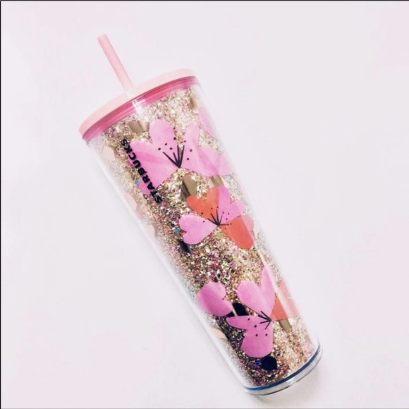 Home & Living Drinkware Kitchen & Dining Glitter Cup reusable cup ...